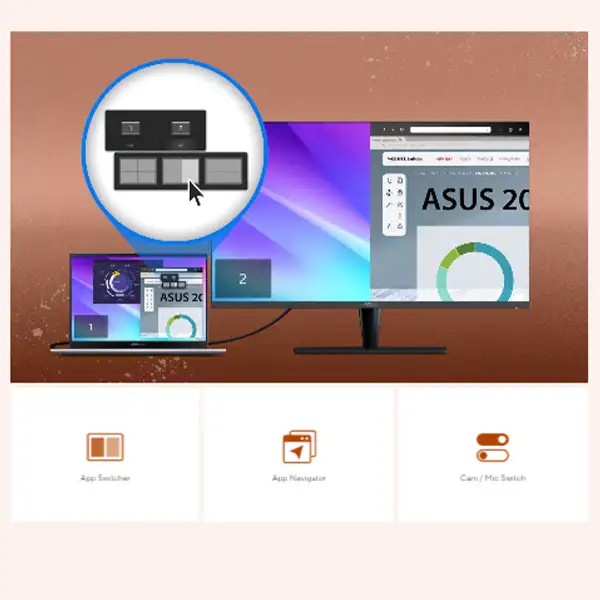 لپ تاپ ایسوس Asus Vivobook S 14 Flip OLED TN3402 | هانسل